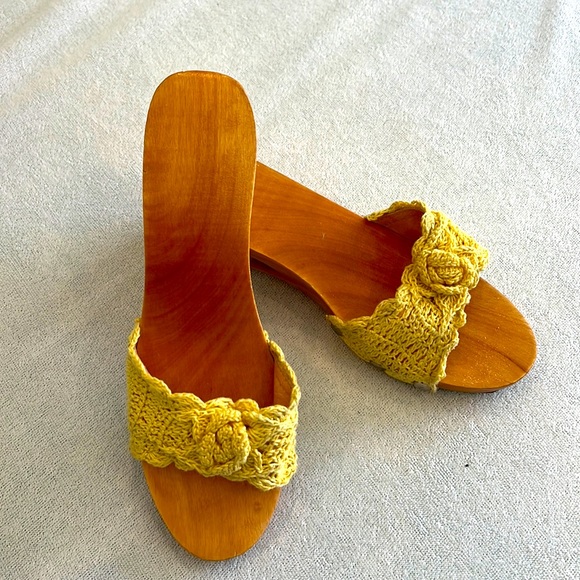 Shoes | Filipino Bakya Wooden Slipon Sandals | Poshmark